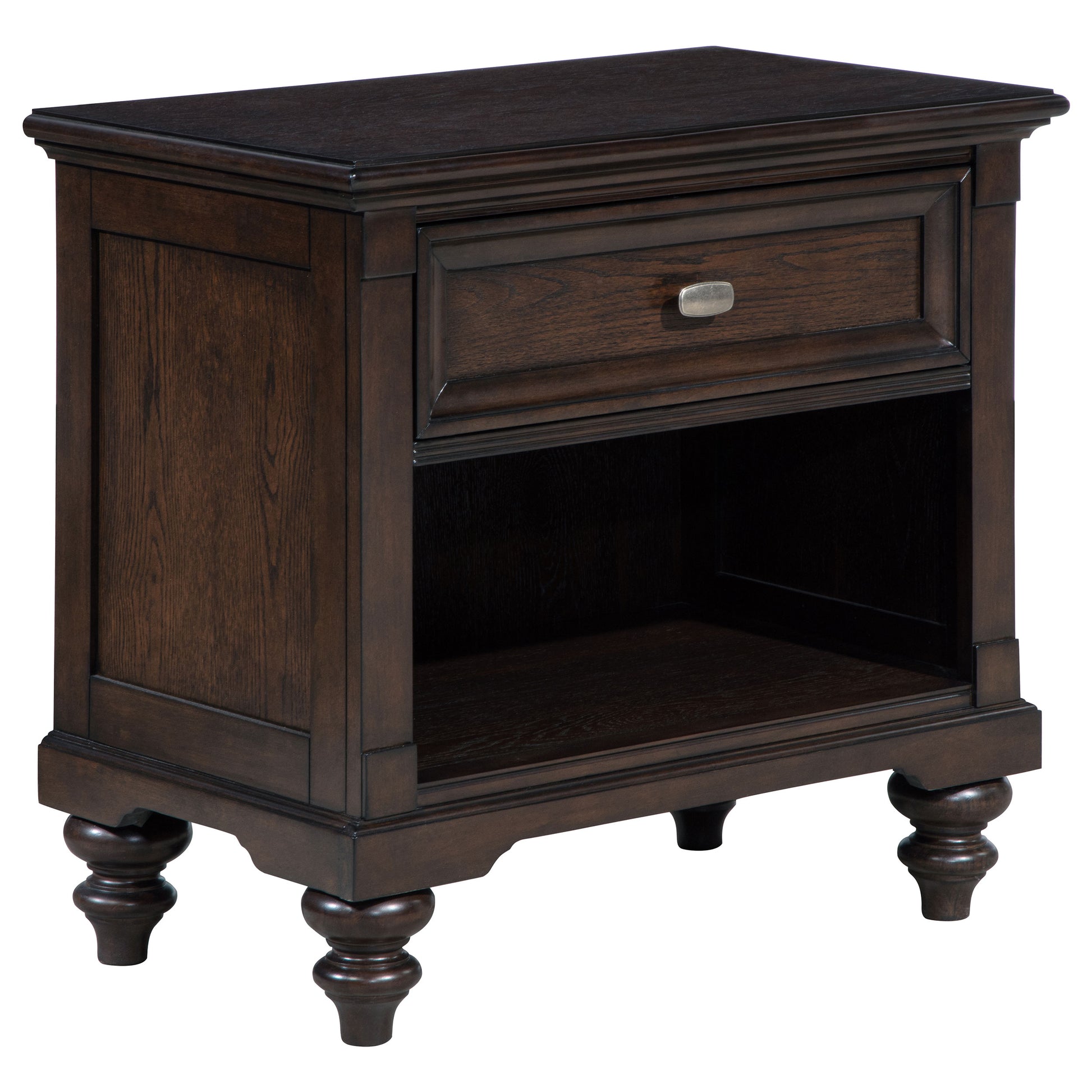 Dark bedside cabinets store